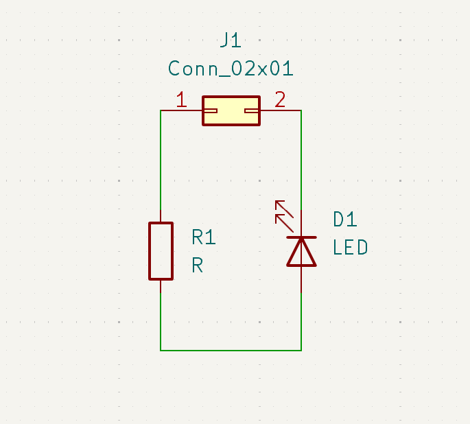 KiCad Tutorial: Designing a Simple LED Circuit - CSCE 5612 Embedded ...